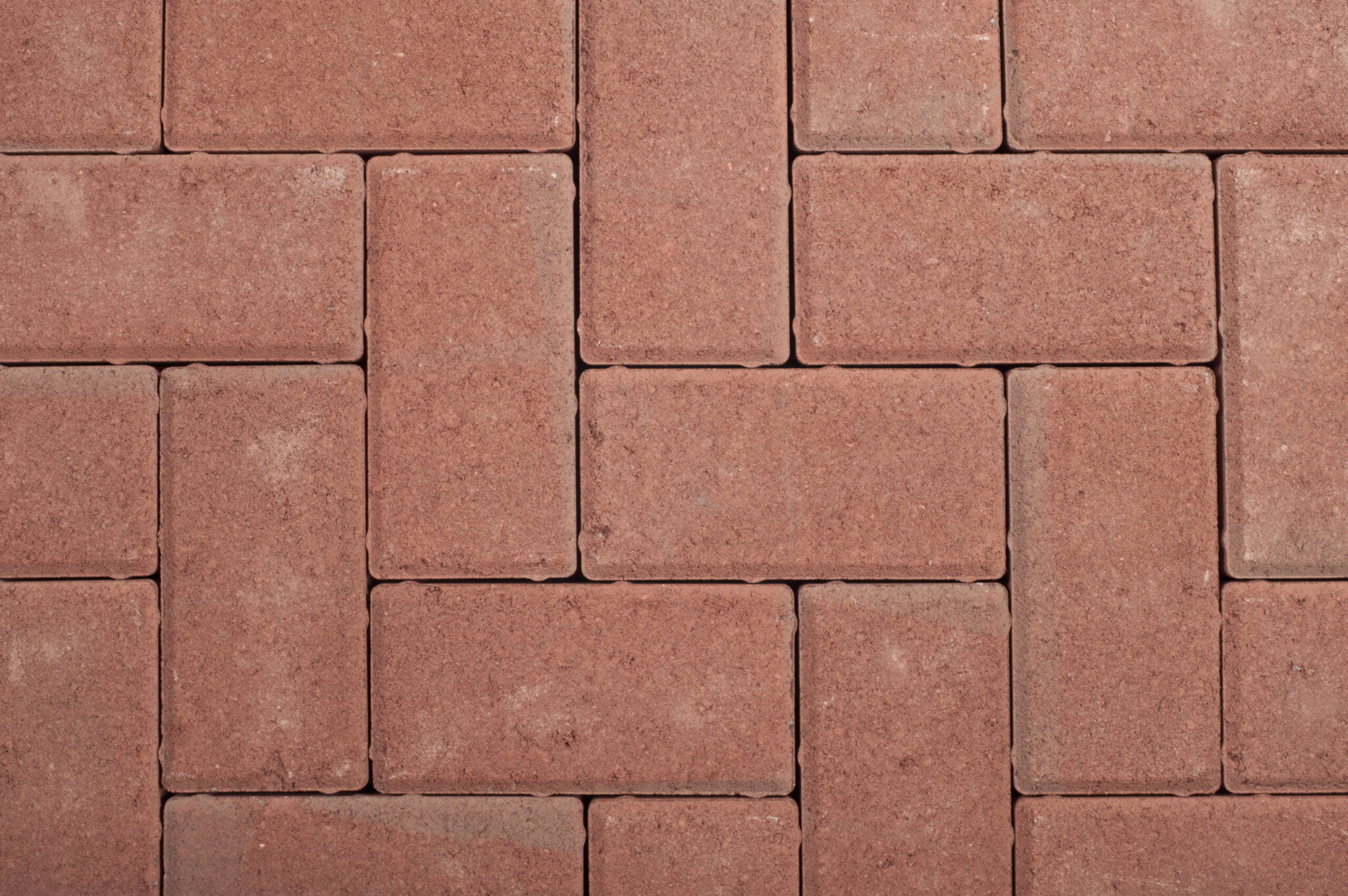 50mm Driveways Block Paving - Red -9.76m2 (488 pcs) - Castacrete Limited