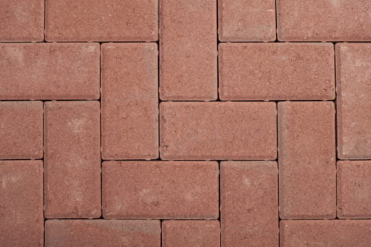 50mm Driveways Block Paving - Red -9.76m2 (488 pcs) - Castacrete Limited