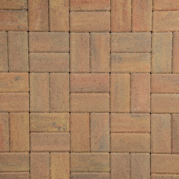 50mm Driveways Block Paving - Autumn Mix- 9.76m2 (488 pcs)