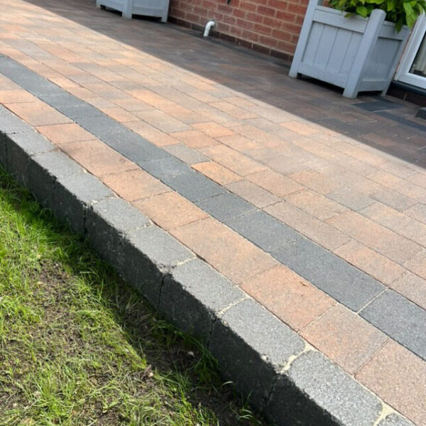 50mm Aged Block Paving - Autumn Gold 11.52m2 3 Size Pack - Castacrete ...