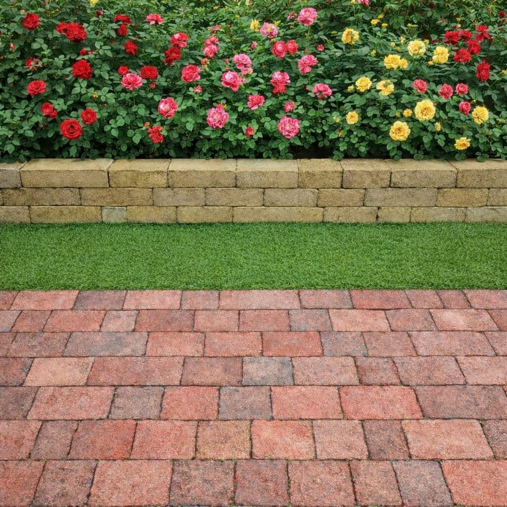 50mm Aged Block Paving - Brindle 11.52m2 3 Size Pack - Castacrete Limited